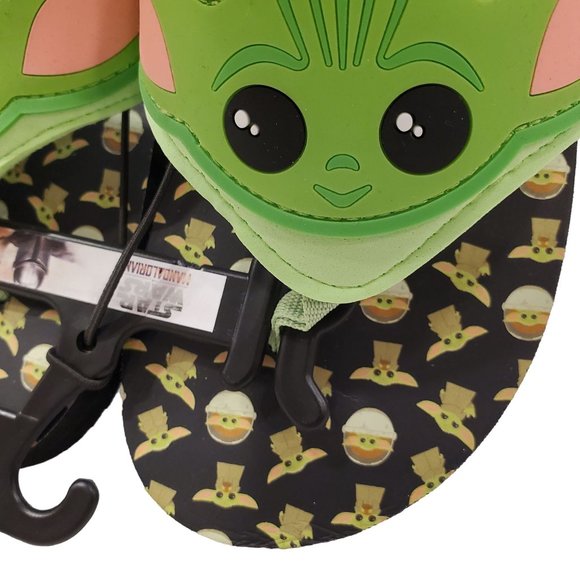 Star Wars | Shoes | Star Wars The Mandalorian Baby Yoda Flip Flops Baby ...